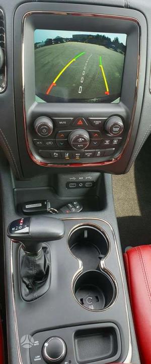 Black Dodge Durango 2019 in Klaipeda, with an engine capacity of 5.65 L and mileage of 246 thousand km for 19900 €, photo 21 on AUTOMOTO.COM.LV