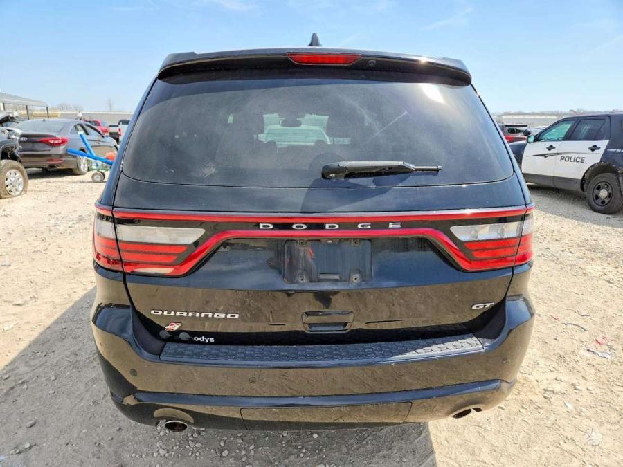 Melns Dodge Durango 2019 Šauļi, ar dzinēja tilpumu 3.60 L un nobraukumu 246 tūkst. km par 10500 €, foto 7 vietnē AUTOMOTO.COM.LV