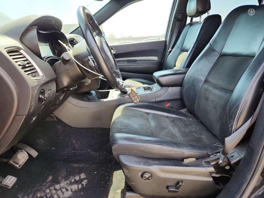 Melns Dodge Durango 2019 Šauļi, ar dzinēja tilpumu 3.60 L un nobraukumu 246 tūkst. km par 10500 €, foto 8 vietnē AUTOMOTO.COM.LV