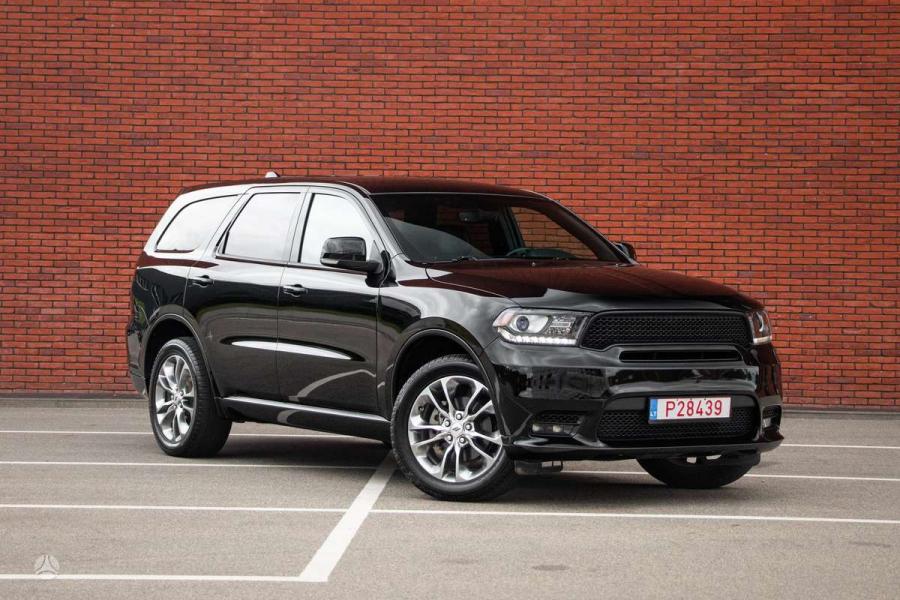 Melns Dodge Durango 2019 Klaipėda, ar dzinēja tilpumu 3.60 L un nobraukumu 152 tūkst. km par 19000 €, foto 1 vietnē AUTOMOTO.COM.LV