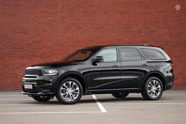 Black Dodge Durango 2019 in Klaipeda, with an engine capacity of 3.60 L and mileage of 152 thousand km for 19000 €, photo 2 on AUTOMOTO.COM.LV