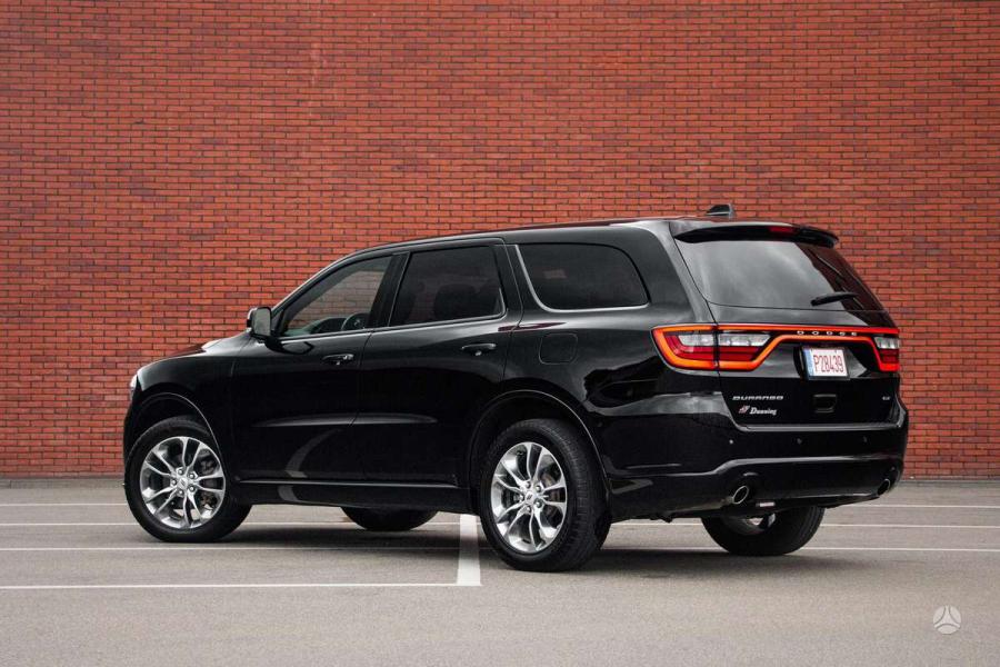 Melns Dodge Durango 2019 Klaipėda, ar dzinēja tilpumu 3.60 L un nobraukumu 152 tūkst. km par 19000 €, foto 4 vietnē AUTOMOTO.COM.LV