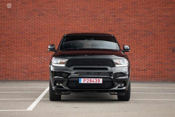 Black Dodge Durango 2019 in Klaipeda, with an engine capacity of 3.60 L and mileage of 152 thousand km for 19000 €, photo 8 on AUTOMOTO.COM.LV