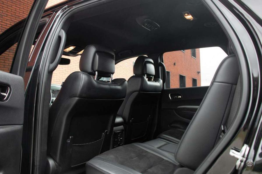 Melns Dodge Durango 2019 Klaipėda, ar dzinēja tilpumu 3.60 L un nobraukumu 152 tūkst. km par 19000 €, foto 30 vietnē AUTOMOTO.COM.LV