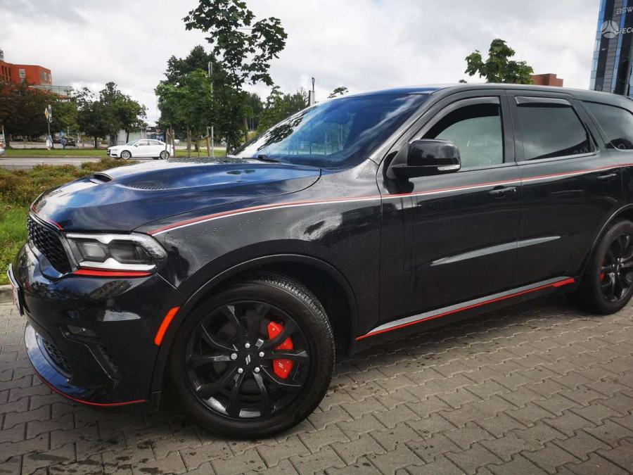 Melns Dodge Durango 2019 Viļņa, ar dzinēja tilpumu 5.70 L un nobraukumu 102 tūkst. km par 19750 €, foto 8 vietnē AUTOMOTO.COM.LV