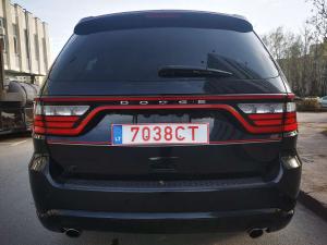 Melns Dodge Durango 2019 Viļņa, ar dzinēja tilpumu 5.70 L un nobraukumu 102 tūkst. km par 19750 €, foto 22 vietnē AUTOMOTO.COM.LV