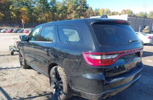 Black Dodge Durango 2020 in Vilnius, with an engine capacity of 5.65 L and mileage of 153 thousand km for 9777 €, photo 8 on AUTOMOTO.COM.LV
