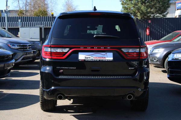 Melns Dodge Durango 2020 Viļņa, ar dzinēja tilpumu 3.60 L un nobraukumu 136 tūkst. km par 19500 €, foto 3 vietnē AUTOMOTO.COM.LV