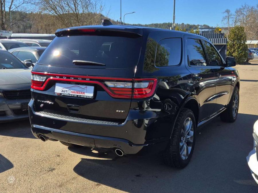Melns Dodge Durango 2020 Viļņa, ar dzinēja tilpumu 3.60 L un nobraukumu 136 tūkst. km par 19500 €, foto 5 vietnē AUTOMOTO.COM.LV