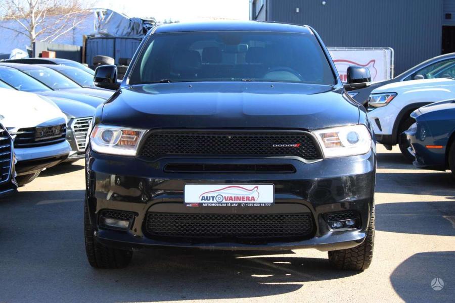 Melns Dodge Durango 2020 Viļņa, ar dzinēja tilpumu 3.60 L un nobraukumu 136 tūkst. km par 19500 €, foto 7 vietnē AUTOMOTO.COM.LV
