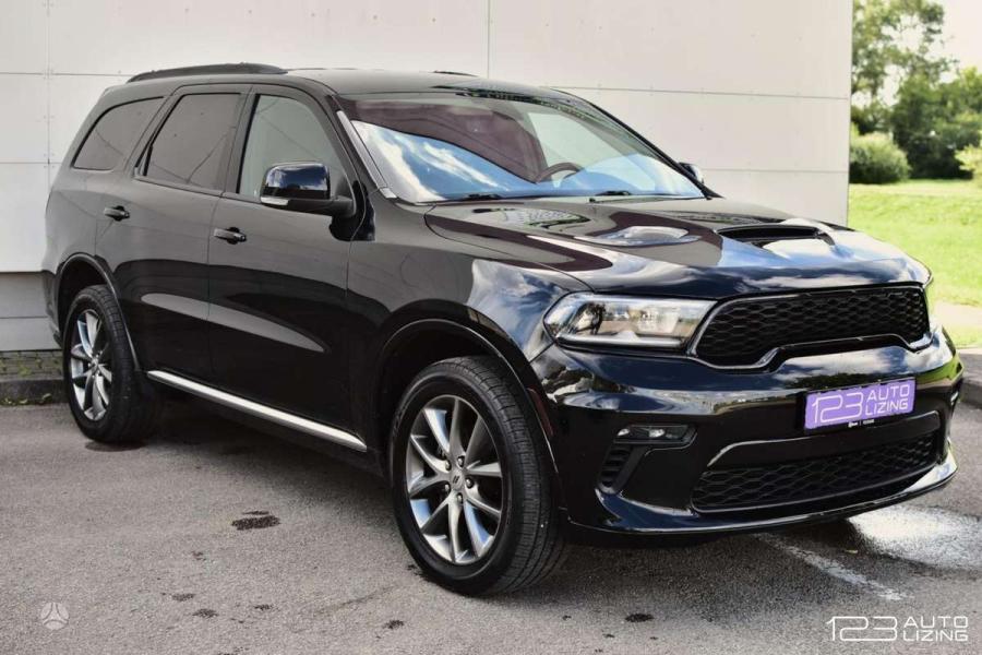 Black Dodge Durango 2020 in Kretinga, with an engine capacity of 3.60 L and mileage of 153 thousand km for 18999 €, photo 6 on AUTOMOTO.COM.LV
