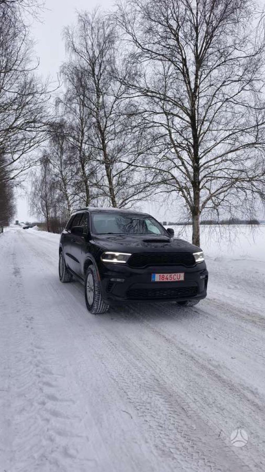 Melns Dodge Durango 2021 Klaipėda, ar dzinēja tilpumu 3.60 L un nobraukumu 104 tūkst. km par 23999 €, foto 1 vietnē AUTOMOTO.COM.LV