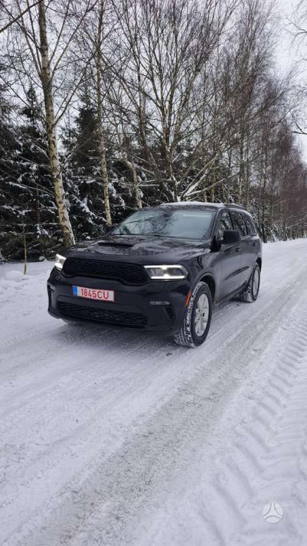 Melns Dodge Durango 2021 Klaipėda, ar dzinēja tilpumu 3.60 L un nobraukumu 104 tūkst. km par 23999 €, foto 2 vietnē AUTOMOTO.COM.LV