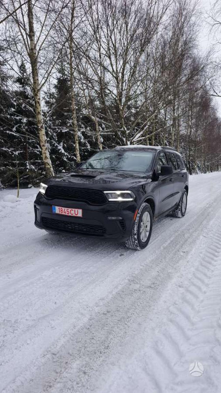 Melns Dodge Durango 2021 Klaipėda, ar dzinēja tilpumu 3.60 L un nobraukumu 104 tūkst. km par 23999 €, foto 2 vietnē AUTOMOTO.COM.LV