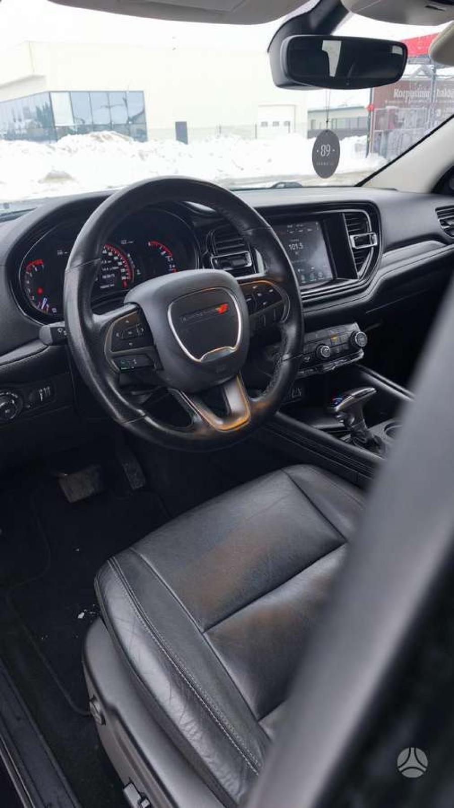 Melns Dodge Durango 2021 Klaipėda, ar dzinēja tilpumu 3.60 L un nobraukumu 104 tūkst. km par 23999 €, foto 7 vietnē AUTOMOTO.COM.LV