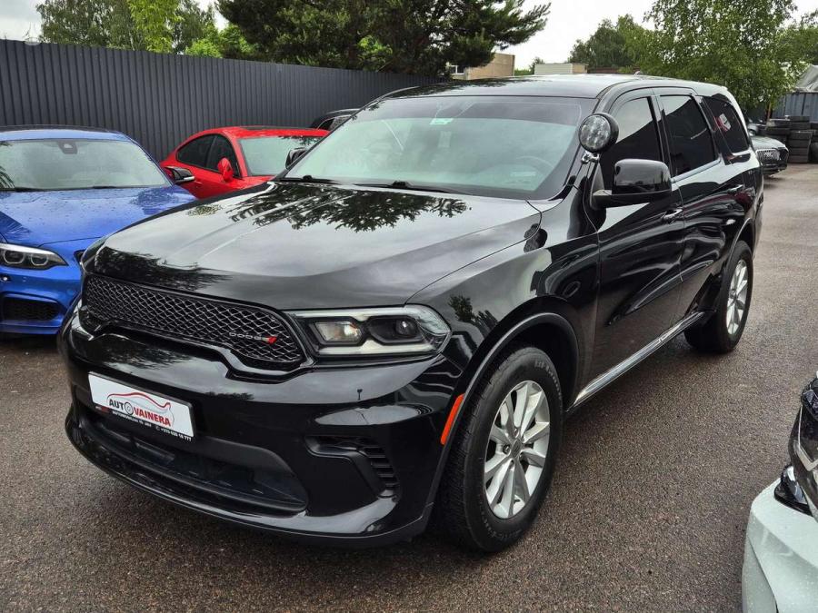Melns Dodge Durango 2021 Viļņa, ar dzinēja tilpumu 5.65 L un nobraukumu 132 tūkst. km par 20900 €, foto 4 vietnē AUTOMOTO.COM.LV