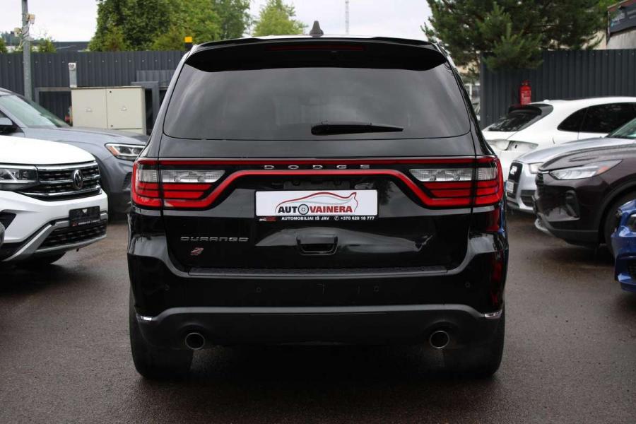 Melns Dodge Durango 2021 Viļņa, ar dzinēja tilpumu 5.65 L un nobraukumu 132 tūkst. km par 20900 €, foto 6 vietnē AUTOMOTO.COM.LV