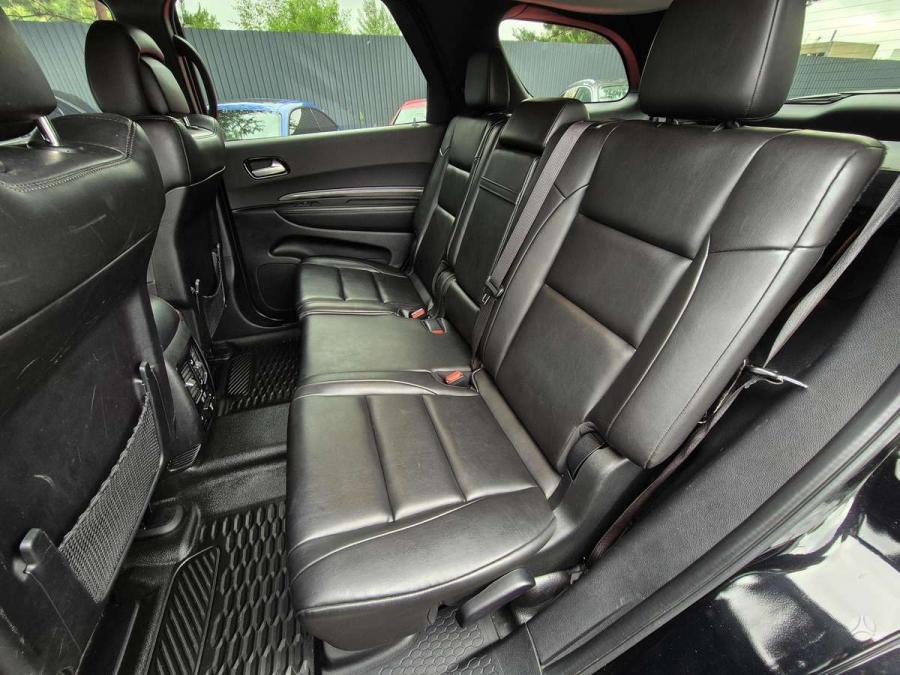 Melns Dodge Durango 2021 Viļņa, ar dzinēja tilpumu 5.65 L un nobraukumu 132 tūkst. km par 20900 €, foto 10 vietnē AUTOMOTO.COM.LV