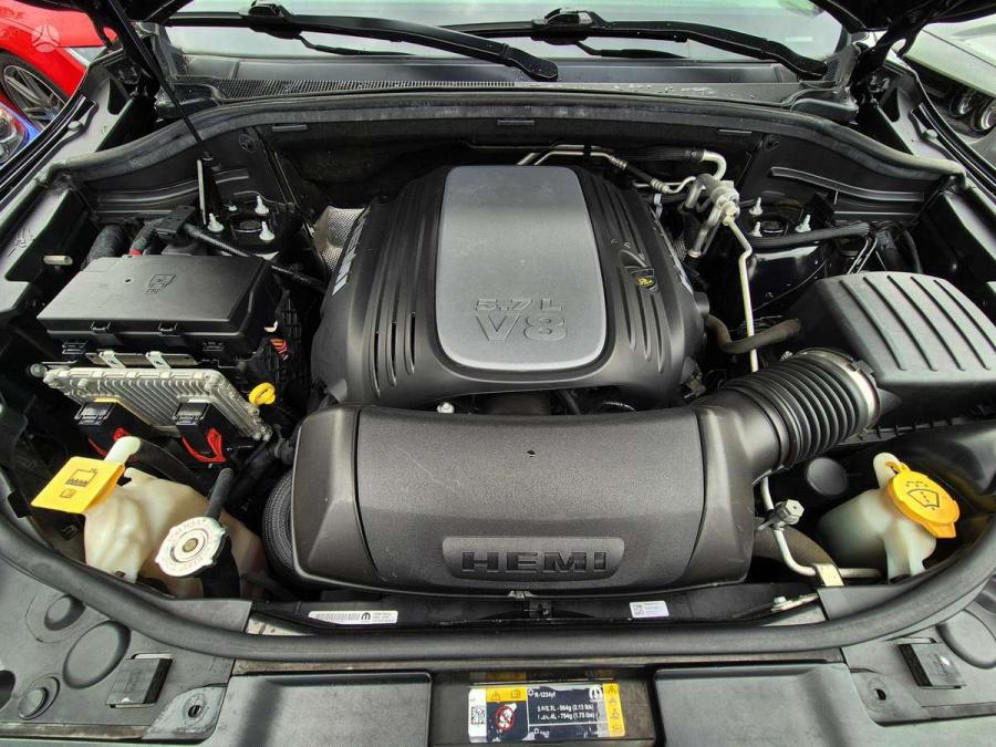 Melns Dodge Durango 2021 Viļņa, ar dzinēja tilpumu 5.65 L un nobraukumu 132 tūkst. km par 20900 €, foto 26 vietnē AUTOMOTO.COM.LV