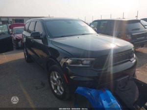 Black Dodge Durango 2021 in Klaipeda, with an engine capacity of 3.60 L and mileage of 120 thousand km for 8000 €, photo  on AUTOMOTO.COM.LV