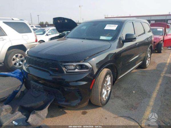 Melns Dodge Durango 2021 Klaipėda, ar dzinēja tilpumu 3.60 L un nobraukumu 120 tūkst. km par 8000 €, foto 3 vietnē AUTOMOTO.COM.LV