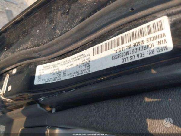Melns Dodge Durango 2021 Klaipėda, ar dzinēja tilpumu 3.60 L un nobraukumu 120 tūkst. km par 8000 €, foto 10 vietnē AUTOMOTO.COM.LV