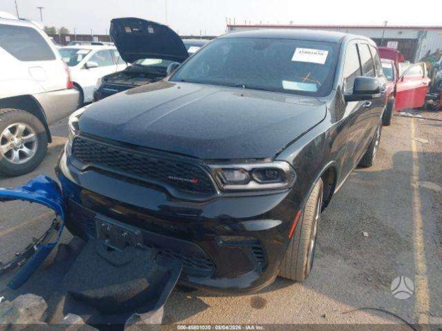 Black Dodge Durango 2021 in Klaipeda, with an engine capacity of 3.60 L and mileage of 120 thousand km for 8000 €, photo 13 on AUTOMOTO.COM.LV