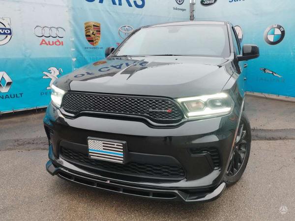 Melns Dodge Durango 2022 Šauļi, ar dzinēja tilpumu 5.70 L un nobraukumu 43 tūkst. km par 29900 €, foto 1 vietnē AUTOMOTO.COM.LV