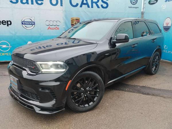 Melns Dodge Durango 2022 Šauļi, ar dzinēja tilpumu 5.70 L un nobraukumu 43 tūkst. km par 29900 €, foto 2 vietnē AUTOMOTO.COM.LV