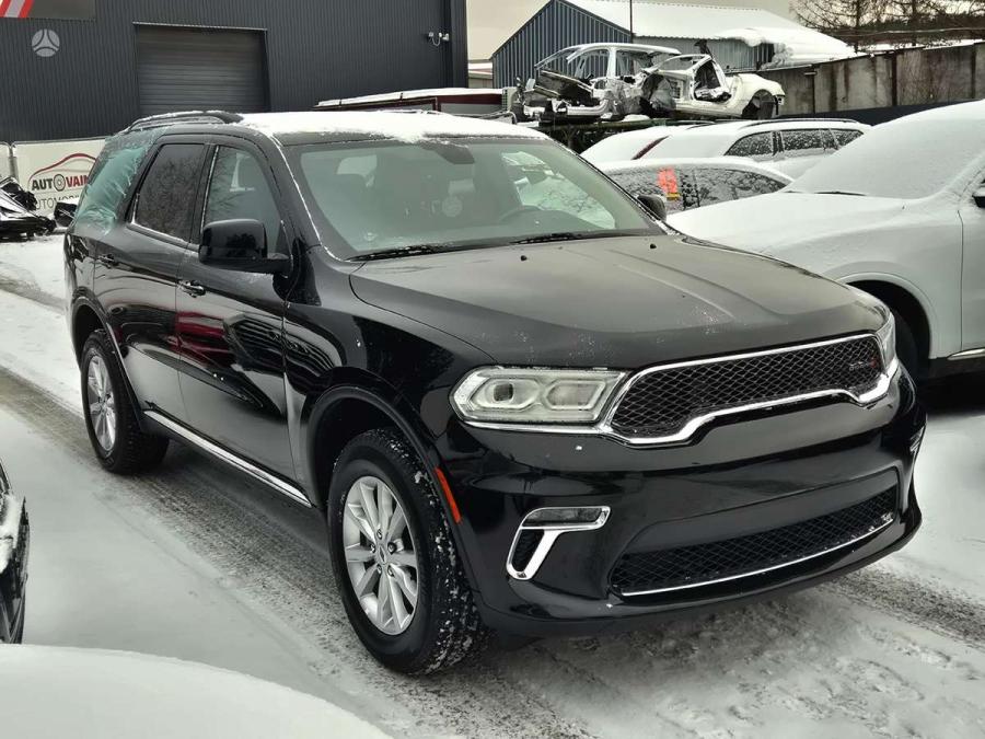 Melns Dodge Durango 2022 Viļņa, ar dzinēja tilpumu 3.60 L un nobraukumu 75 tūkst. km par 19500 €, foto 6 vietnē AUTOMOTO.COM.LV
