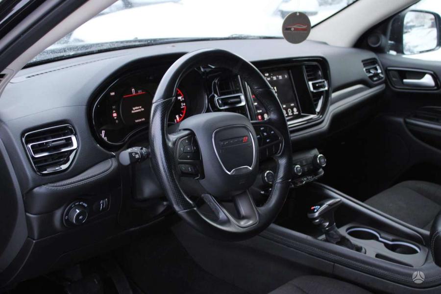 Melns Dodge Durango 2022 Viļņa, ar dzinēja tilpumu 3.60 L un nobraukumu 75 tūkst. km par 19500 €, foto 15 vietnē AUTOMOTO.COM.LV