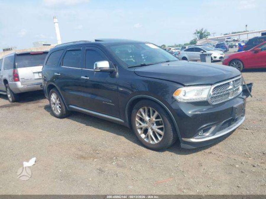 Black Dodge Durango 2014 in Kaunas, with an engine capacity of 5.70 L and mileage of 274 thousand km for 8550 €, photo 1 on AUTOMOTO.COM.LV