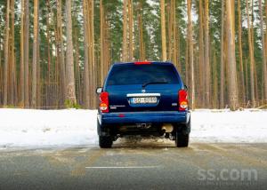 Blue Dodge Durango 2004 in Riga, with an engine capacity of 5.70 L and mileage of 209 thousand km for 3490 €, photo 6 on AUTOMOTO.COM.LV