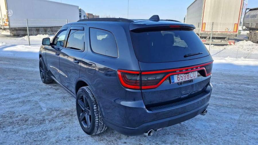 Zils Dodge Durango 2014 Kauņa, ar dzinēja tilpumu 5.65 L un nobraukumu 213 tūkst. km par 13300 €, foto 1 vietnē AUTOMOTO.COM.LV