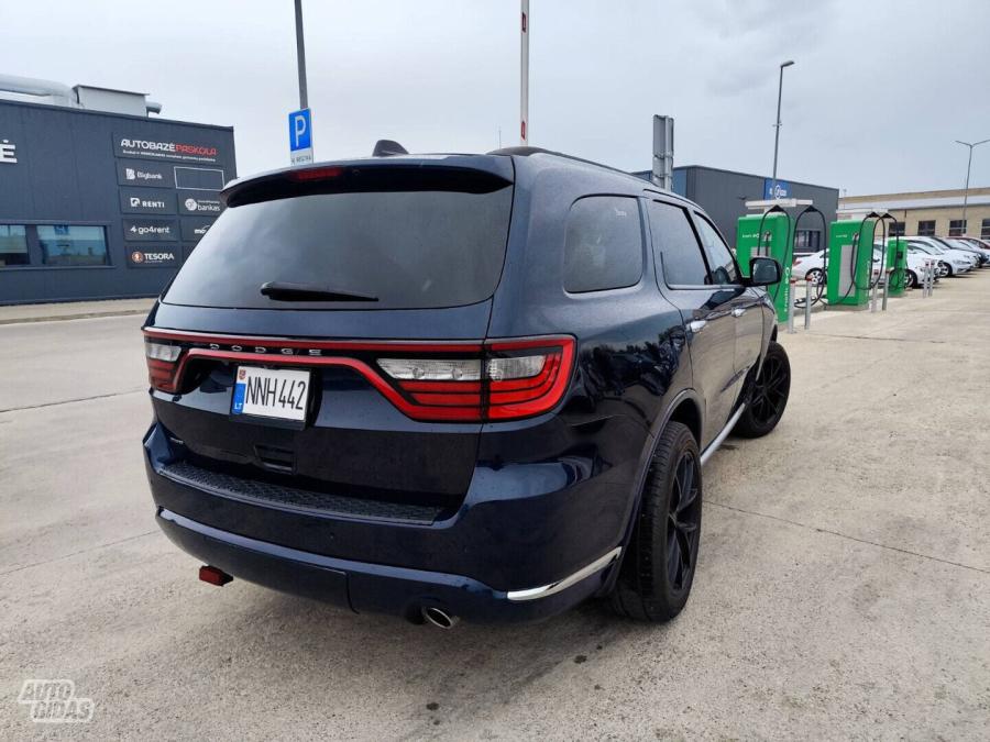 Blue Dodge Durango 2014 in Siauliai, with an engine capacity of 3.60 L and mileage of 155 thousand km for 13700 €, photo 7 on AUTOMOTO.COM.LV