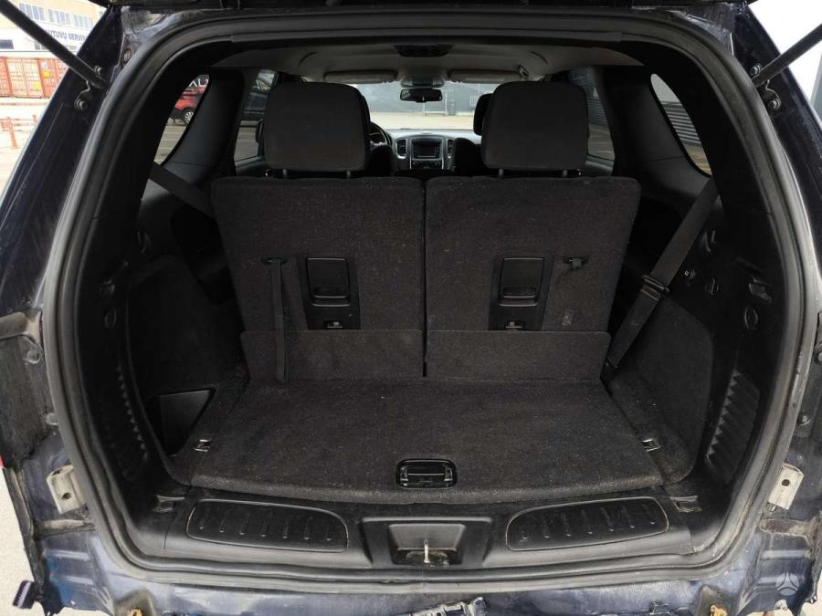 Blue Dodge Durango 2014 in Siauliai, with an engine capacity of 3.60 L and mileage of 295 thousand km for 5900 €, photo 17 on AUTOMOTO.COM.LV