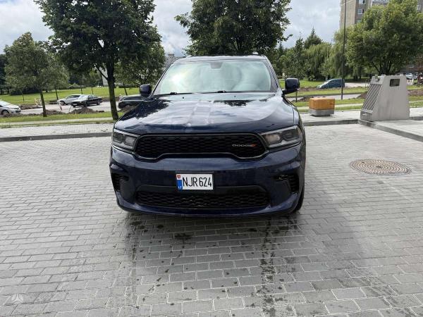 Blue Dodge Durango 2014 in Kaunas, with an engine capacity of 3.60 L and mileage of 245 thousand km for 13800 €, photo 1 on AUTOMOTO.COM.LV