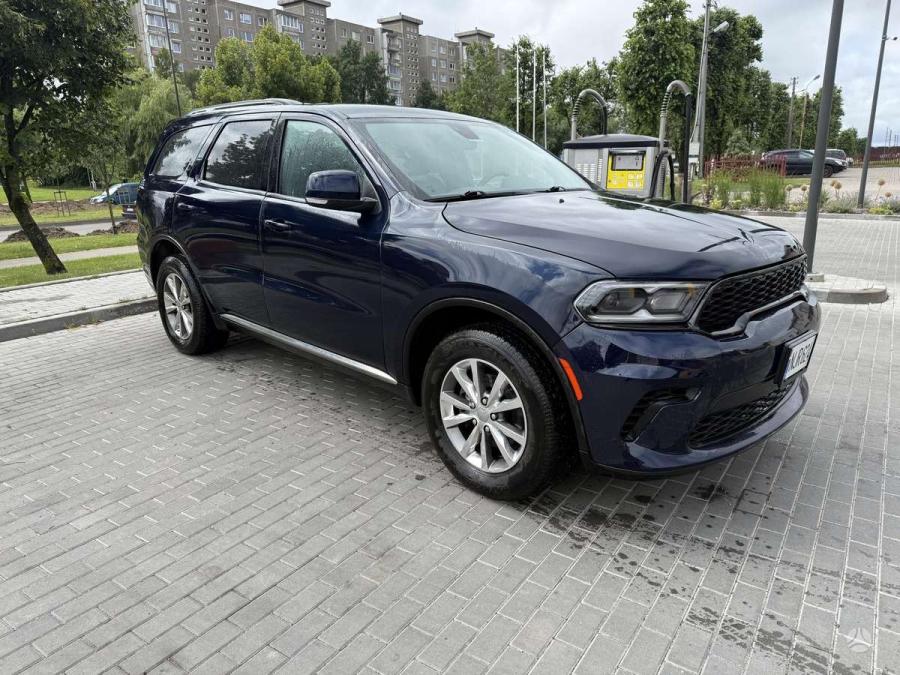 Blue Dodge Durango 2014 in Kaunas, with an engine capacity of 3.60 L and mileage of 245 thousand km for 13800 €, photo 4 on AUTOMOTO.COM.LV