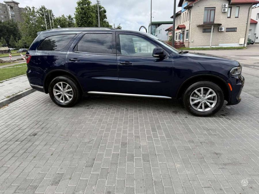 Blue Dodge Durango 2014 in Kaunas, with an engine capacity of 3.60 L and mileage of 245 thousand km for 13800 €, photo 5 on AUTOMOTO.COM.LV