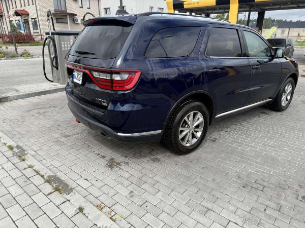 Blue Dodge Durango 2014 in Kaunas, with an engine capacity of 3.60 L and mileage of 245 thousand km for 13800 €, photo 7 on AUTOMOTO.COM.LV