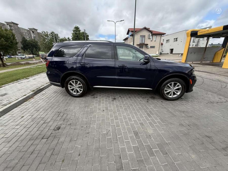 Blue Dodge Durango 2014 in Kaunas, with an engine capacity of 3.60 L and mileage of 245 thousand km for 13800 €, photo 12 on AUTOMOTO.COM.LV