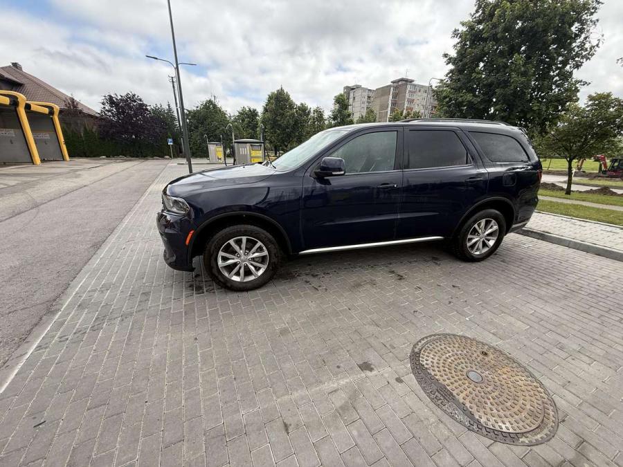 Blue Dodge Durango 2014 in Kaunas, with an engine capacity of 3.60 L and mileage of 245 thousand km for 13800 €, photo 16 on AUTOMOTO.COM.LV