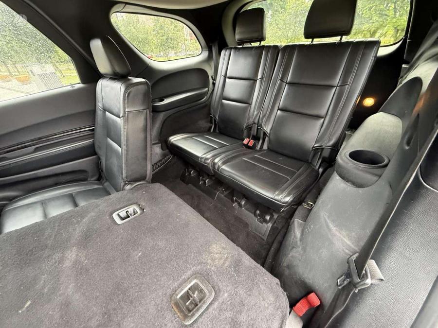 Blue Dodge Durango 2014 in Kaunas, with an engine capacity of 3.60 L and mileage of 245 thousand km for 13800 €, photo 24 on AUTOMOTO.COM.LV