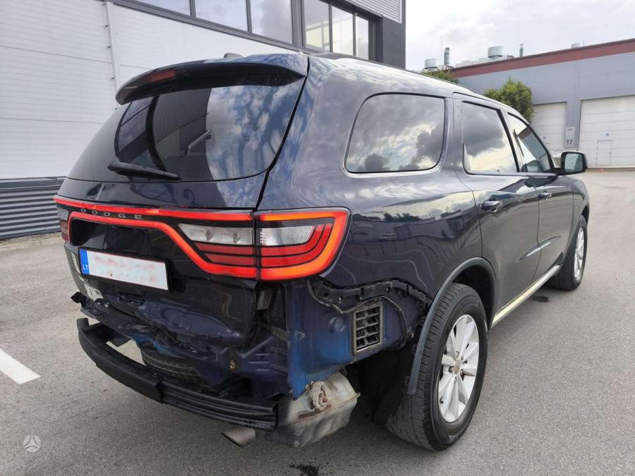 Blue Dodge Durango 2014 in Siauliai, with an engine capacity of 3.60 L and mileage of 295 thousand km for 5900 €, photo 5 on AUTOMOTO.COM.LV