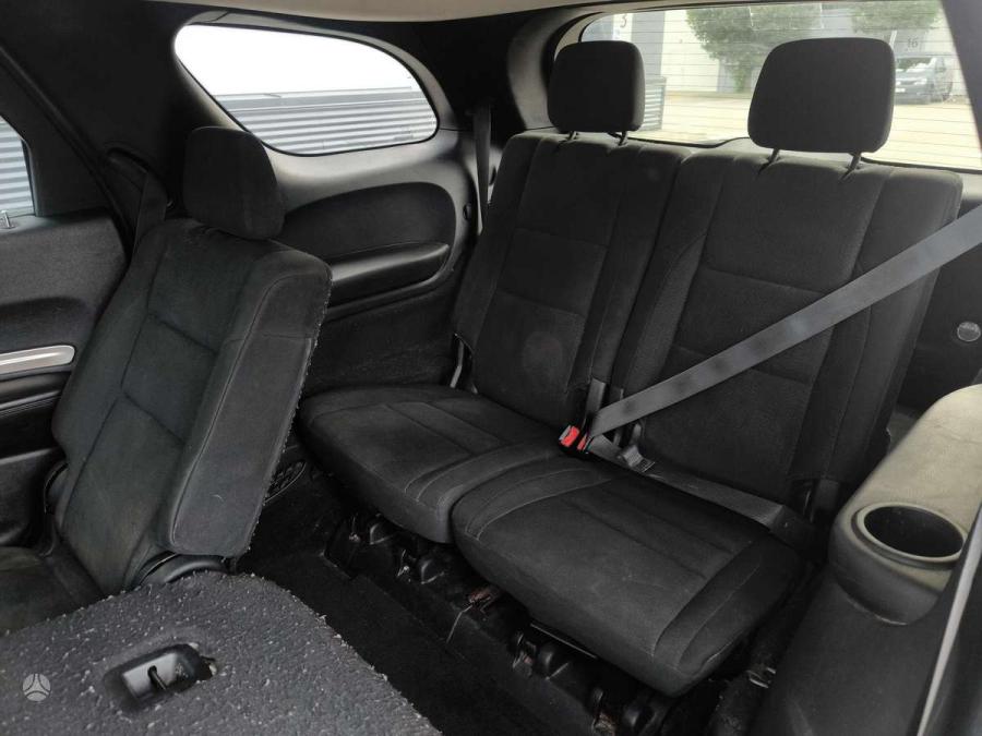 Blue Dodge Durango 2014 in Siauliai, with an engine capacity of 3.60 L and mileage of 295 thousand km for 5900 €, photo 14 on AUTOMOTO.COM.LV