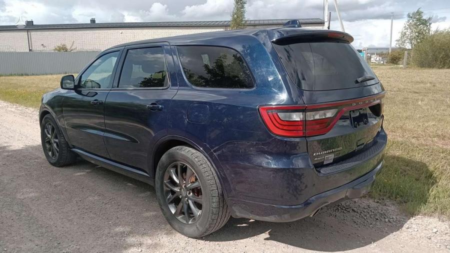 Blue Dodge Durango 2014 in Siauliai, with an engine capacity of 5.65 L and mileage of 162 thousand km for 7150 €, photo 4 on AUTOMOTO.COM.LV