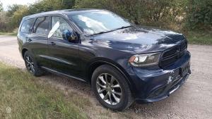 Blue Dodge Durango 2014 in Siauliai, with an engine capacity of 5.65 L and mileage of 162 thousand km for 7150 €, photo 9 on AUTOMOTO.COM.LV