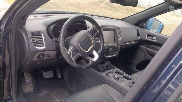 Blue Dodge Durango 2014 in Siauliai, with an engine capacity of 5.65 L and mileage of 162 thousand km for 7150 €, photo 10 on AUTOMOTO.COM.LV