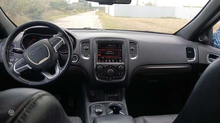 Blue Dodge Durango 2014 in Siauliai, with an engine capacity of 5.65 L and mileage of 162 thousand km for 7150 €, photo 12 on AUTOMOTO.COM.LV