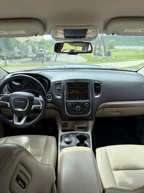 Zils Dodge Durango 2014 Kauņa, ar dzinēja tilpumu 3.60 L un nobraukumu 201 tūkst. km par 12900 €, foto 10 vietnē AUTOMOTO.COM.LV